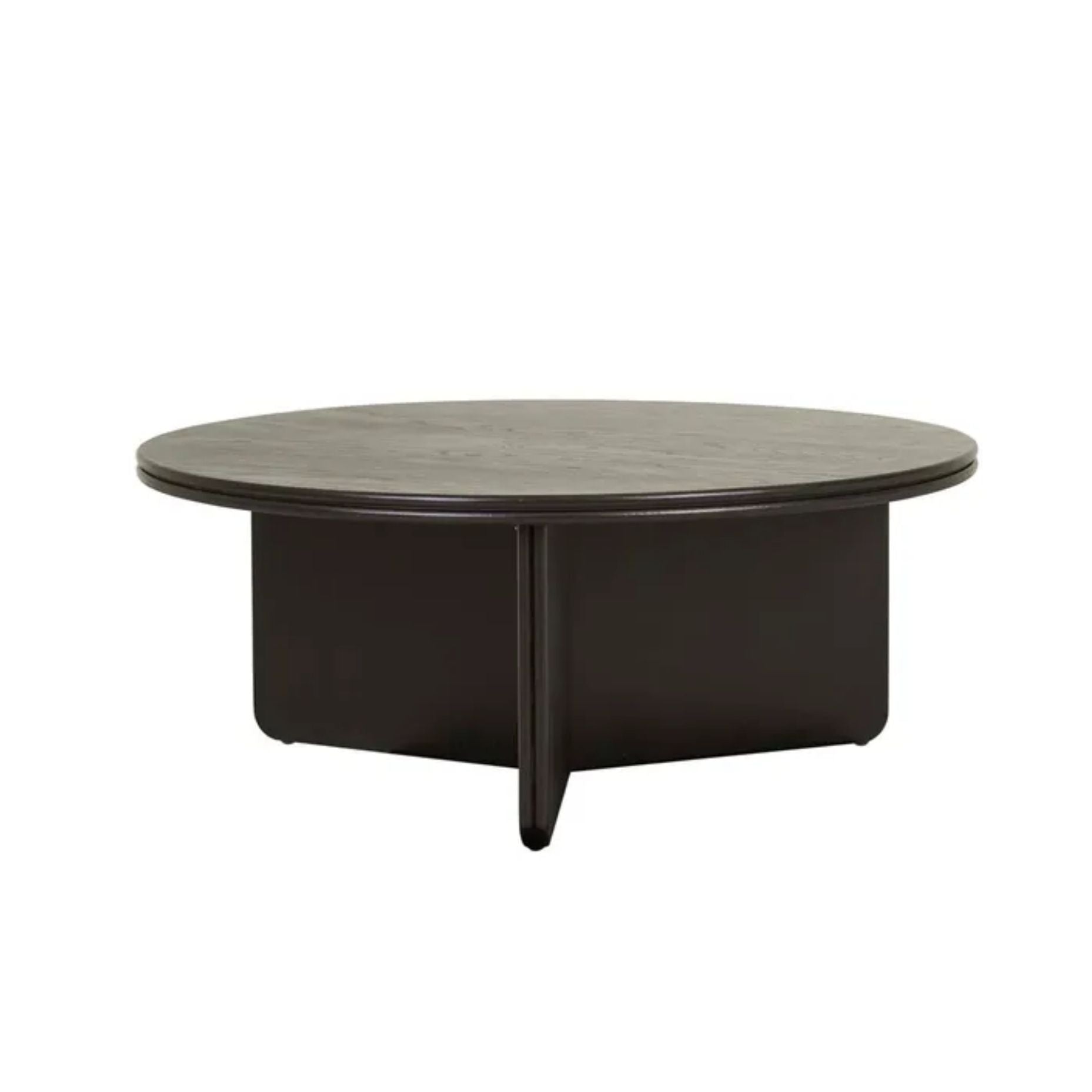 Solstice Slice Coffee Table in Black Oak – Sofa & Soul